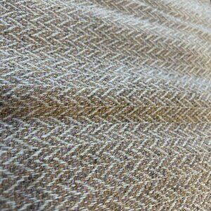 Vintage | Art | Vintage Welsh Wool Chevron Fabric Pure New British Coat ...